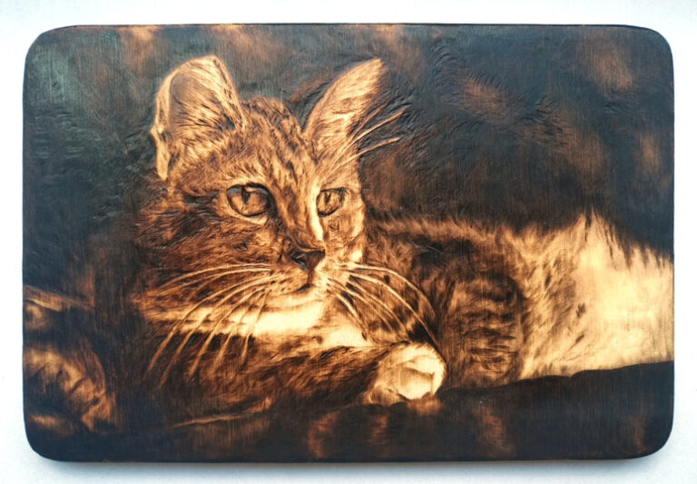 Pyrografie (Houtbranden) – Gertjan Dubbeld